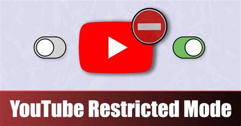 How To Enable Disable Restricted Mode On Youtube