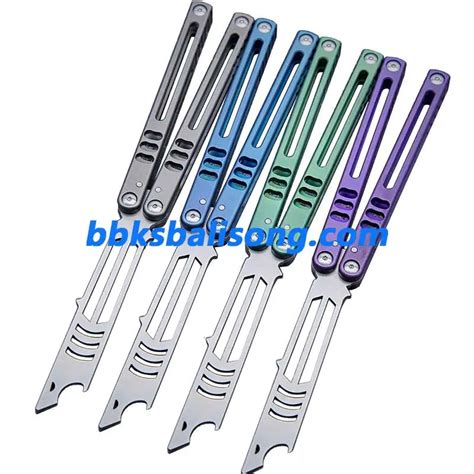 Theone Titanium Madko Mad Mako Balisong Trainer Clone Bbksbalisong