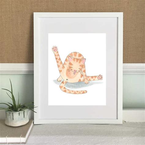 Cat Butt Art Print — Amy Richards Illustration