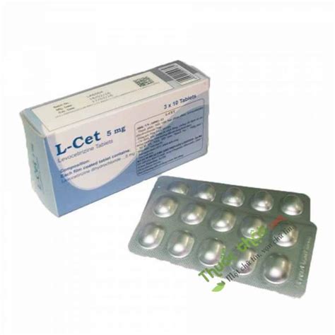 Thuốc L Cet 5mg Điều Trị Viêm Mũi Dị ứng