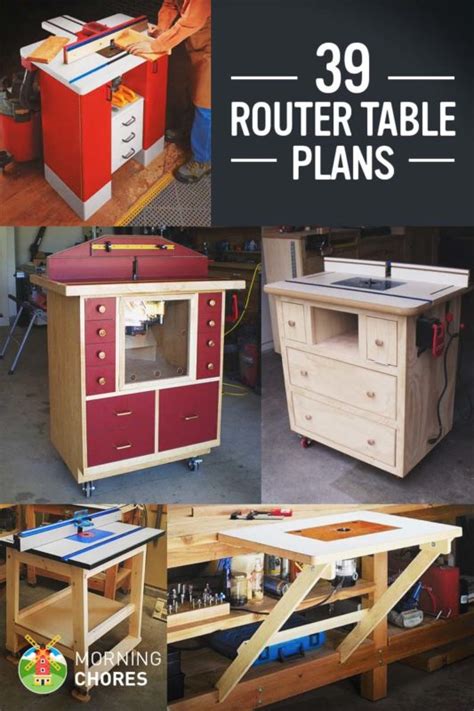 Free DIY Router Table Plans Ideas That You Can Easily Build