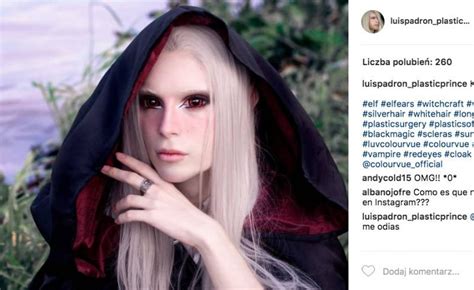 Luis Padron żywy Elf Papilot