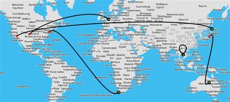 Javascript Drawing Good Looking If Not Accurate Flight Paths With