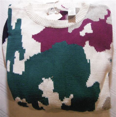 Vintage Mens Perry Ellis Sweater Etsy