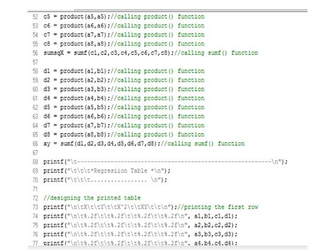 C Program To Calculate Regression Analysis Pptx C Program To Calculate Regression Analysis Pptx