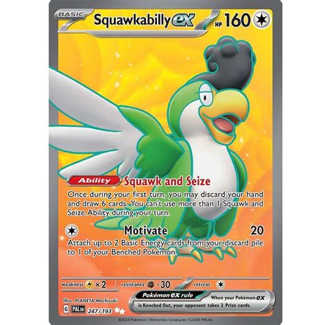 Squawkabilly Ex Full Art Flip A Coin