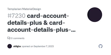 Card Account Details Plus And Card Account Details Plus Outline · Issue