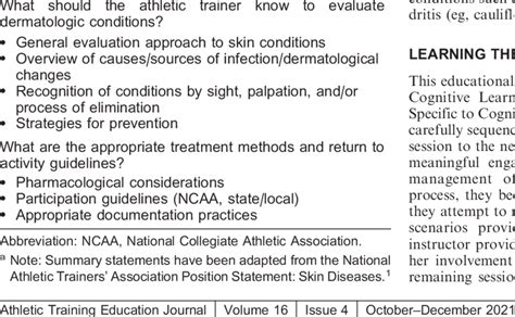 Summary Of Appropriate Evaluation And Management Of Dermatologic