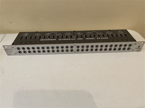 Ultrapatch Pro Px2000 Behringer Ultrapatch Pro Px2000 Audiofanzine
