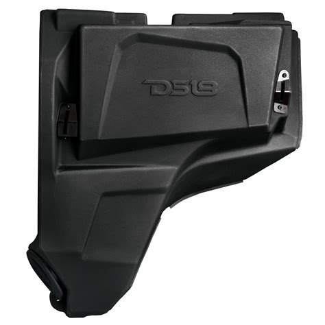 Ds18 Polaris Rzr Glove Box 10 Subwoofer Enclosure 1200 Watts Carbon