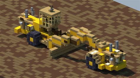 Raygo Giant Motor Grader [with Download] Minecraft Map