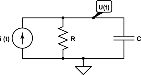 Differential Equation For Current Driven RC Circuit Electrical Engineering Stack Exchange
