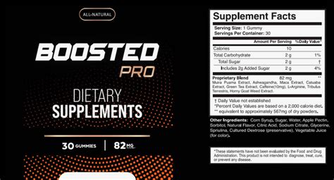 Boosted Pro Review The Supplement Ingredients Benefits Courier Herald