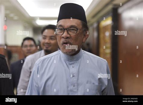 Malaysias Peoples Justice Party President And Leader Of The Pakatan