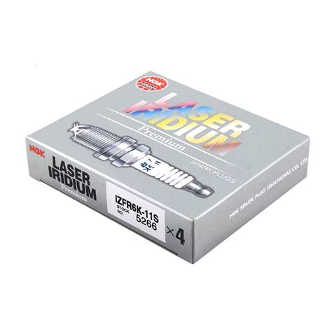 Ngk Izfr6k11s 5266 Laser Iridium Spark Plugs For Honda Reborn Accord Etc