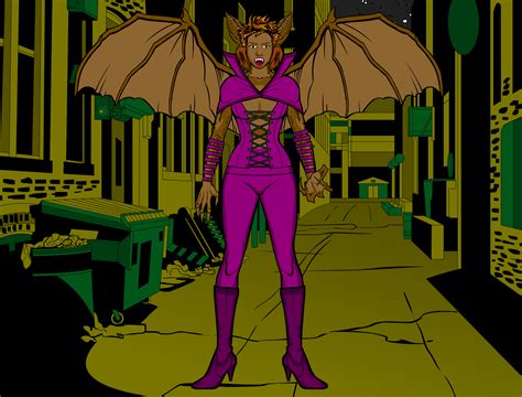 Valeria The She Bat Via Hero Machine By Wild Card Cr On Deviantart
