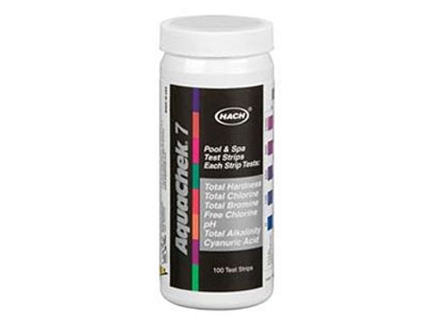 Aquachek® Silver 7 In 1 Test Strips 551236 Pool Supply Unlimited