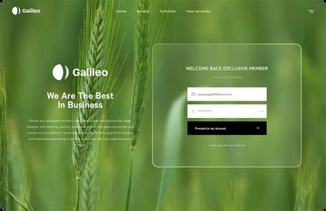 Glassmorphism Login Page Ui Liquid Glass Uiux Design Behance
