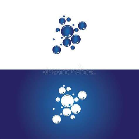 Natural Realistic Bubble Illustration Vector Design Stock Illustration