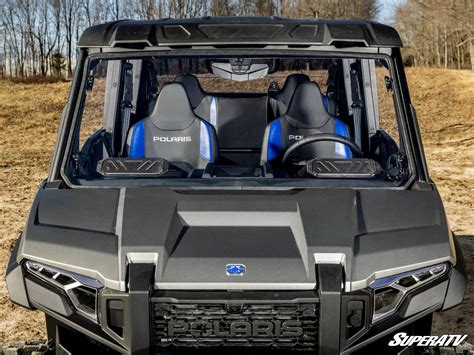 Super Atv Full Scratch Resistant Vented Windshield For Polaris Xpedition