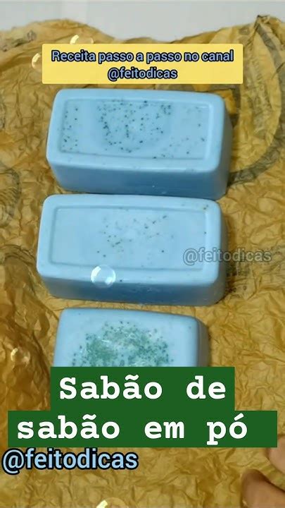 SabÃo De SabÃo Em PÓ Perfeito Feito Dicas Youtube