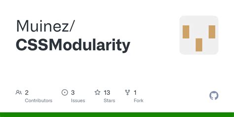 Github Muinezcssmodularity