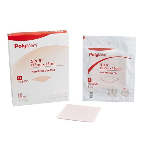 New Polymem Wnd Care 5x5 Foam Dressing Disposables General For Sale