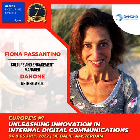Global Executive Events On Linkedin Meet Fiona Passantino Culture And Engagement Manager From