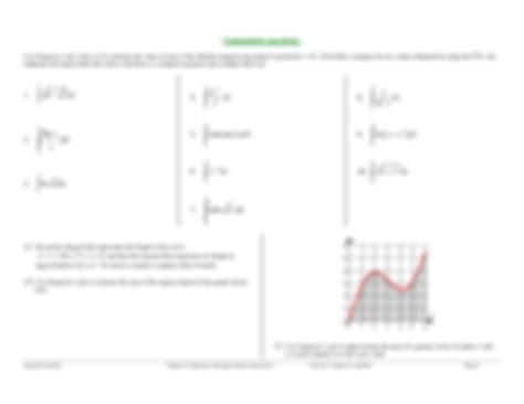 solution basic applications of integrals approximate integration