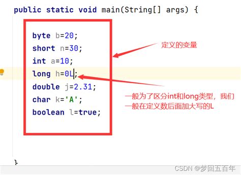 Java（二）数据类型与变量以及运算符 Csdn博客