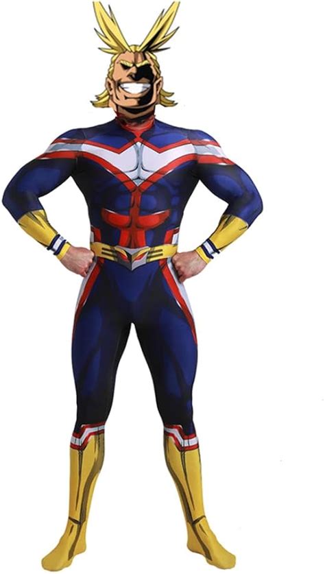 Anime Cosplay Pajamas All Might Cosplay Costume My Hero Anime