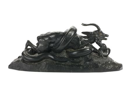 Bonhams Antoine Louis Barye French 1795 1875 A Bronze Model Of
