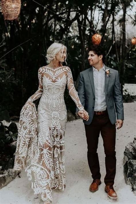 25 Best Bohemian Boho Wedding Dresses For 2024 Dpf