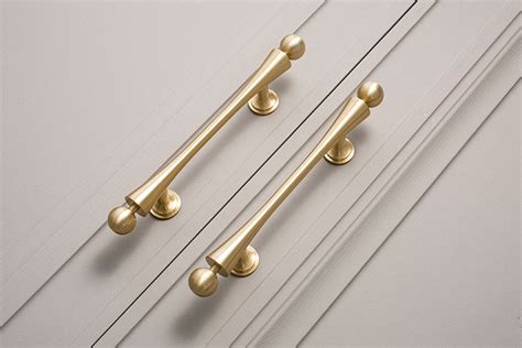 Solid Brass Cabinet Pull Brass Pull Handles Brass Knobs Etsy