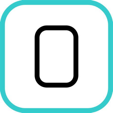 O Basic Accent Outline Icon