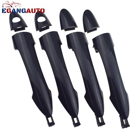 Black Front Rear Left Right Outside Exterior Outer Door Handle For Kia
