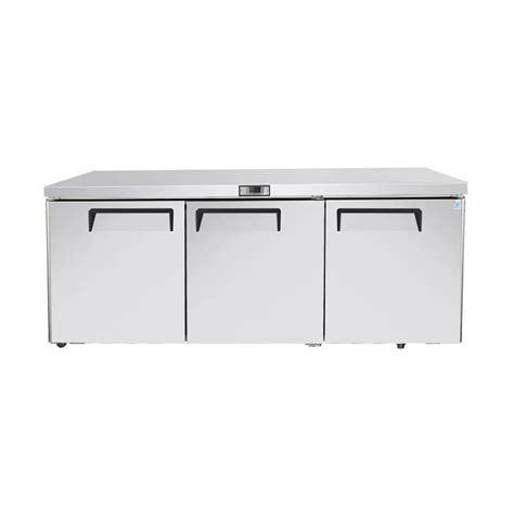 New Atosa Mgf8404gr 72 3 Door Undercounter Refrigerator Falcon