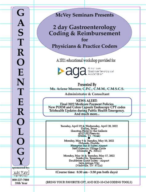 2 Day Gastroenterology Coding Updates For 2022 Webinar Medical