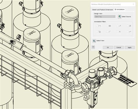 Solved Using 3d Annotations On Parts In Assembly Drawings Autodesk