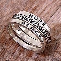 Stacking Rings At Novica