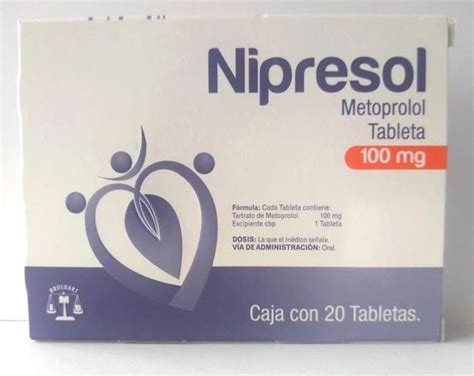 Nipresol Tab 100 Mg Caja C20