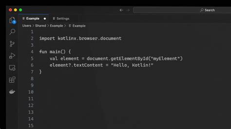 basic example of kotlin module kotlin browser