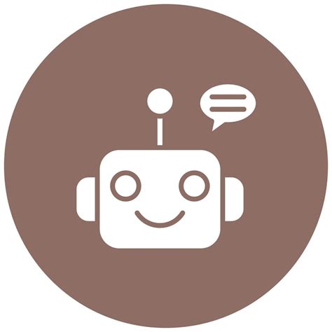 Premium Vector Chatbot Vector Illustration Style