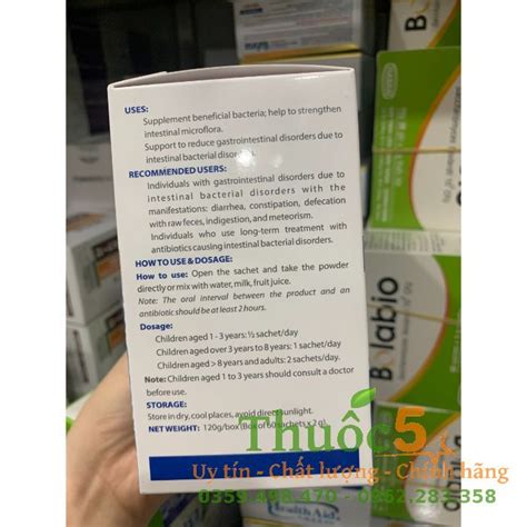 [giá Gốc] Yunpro Bổ Sung Lợi Khuẩn Cho đường Ruột Hộp 60 Gói