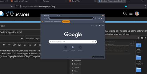 Fix Ui Scale Bug Electron Apps Too Small Fedora Discussion