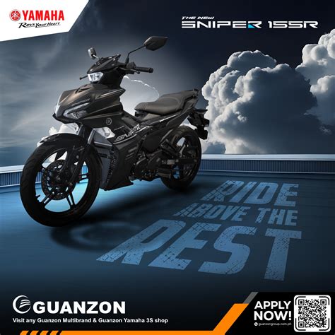 Ride Above The Rest With The Yamaha Sniper 155r Guanzon