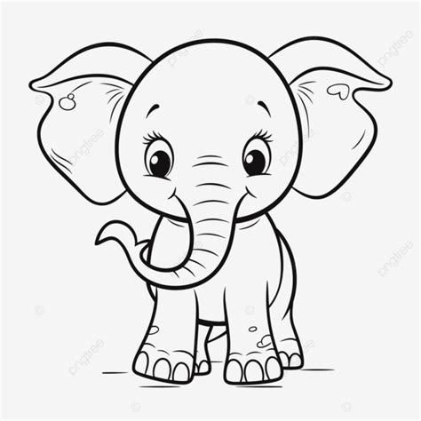 Sketsa Gajah Lucu Gambar Mewarnai Bentuk Gajah Yang L Vrogue Co