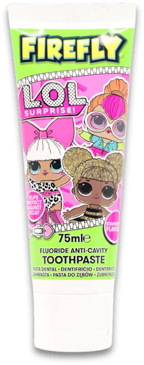 Buy Firefly Lol Surprise Anti Cavity Toothpaste 75ml Best Prices Online Uk Meds
