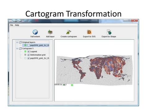 Yet Another Population Cartogram Creating Gridded Cartograms Using