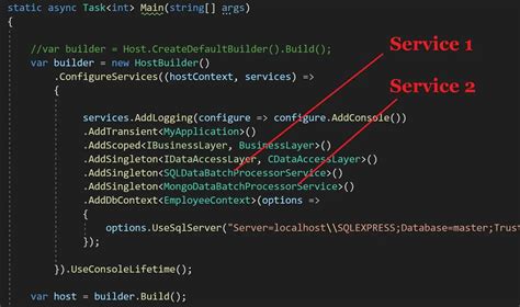 use ihostedservice to perform background tasks thecodebuzz